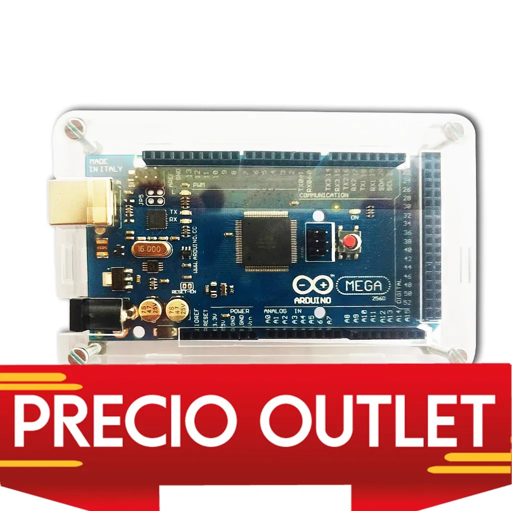 ARDUINO MEGA -CARCASA ACRILICO PARA Marca LEEX | Laboratorio Escolar ...